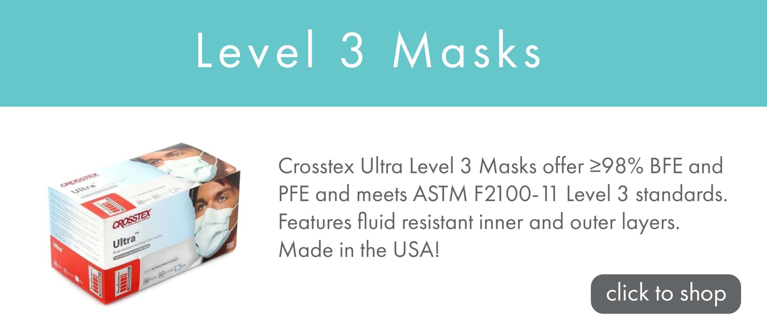 level 3 mask banner | Prestige Electrolysis + Spa Supply