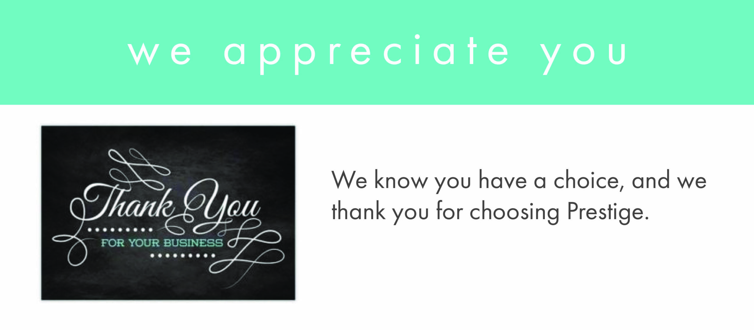 customer appreciation 2022 banner | Prestige Electrolysis + Spa Supply
